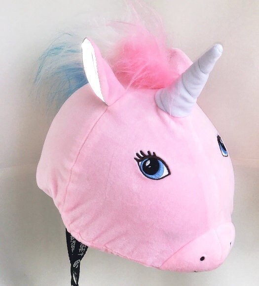 Unicorn Helmet Cover , Unicorn Ski Topper , Unicorn Equestrian Riding ...
