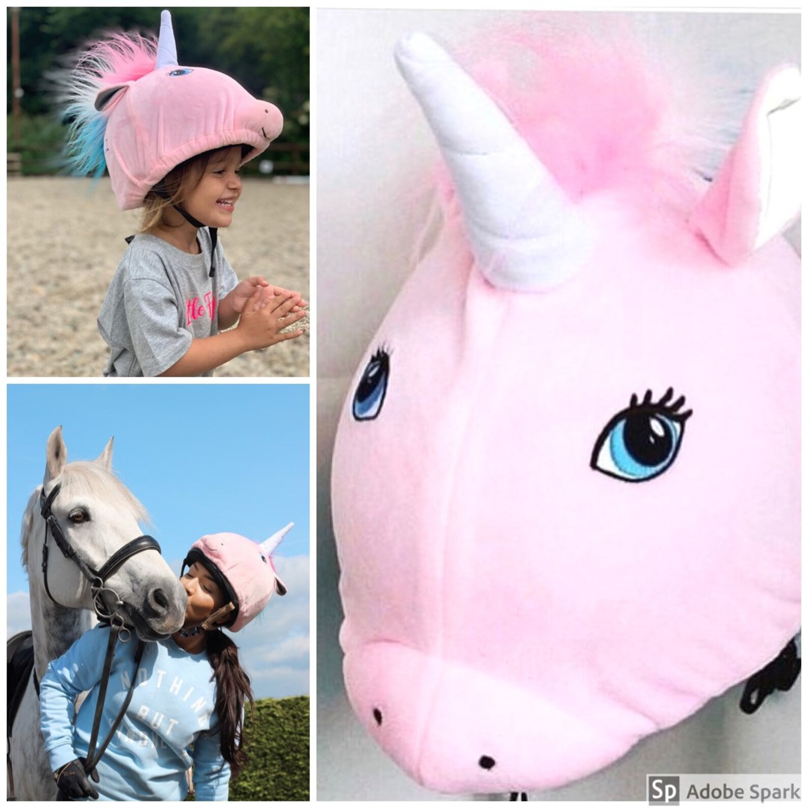 Unicorn Helmet Cover Unicorn Ski Topper Unicorn Equestrian - Etsy