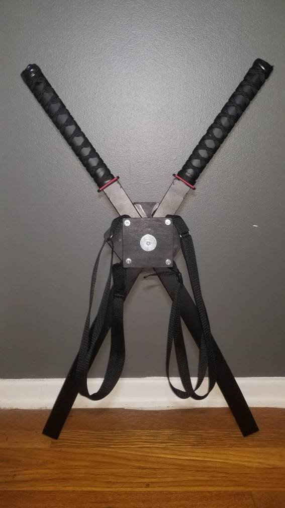 Full Set Wood Deadpool Inspired Scabbard Set. - Etsy