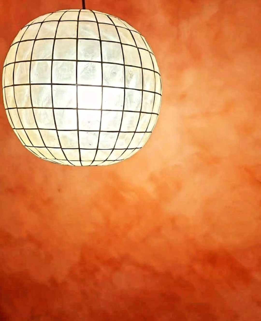 Capiz Chandelier Ball 24inches - Etsy