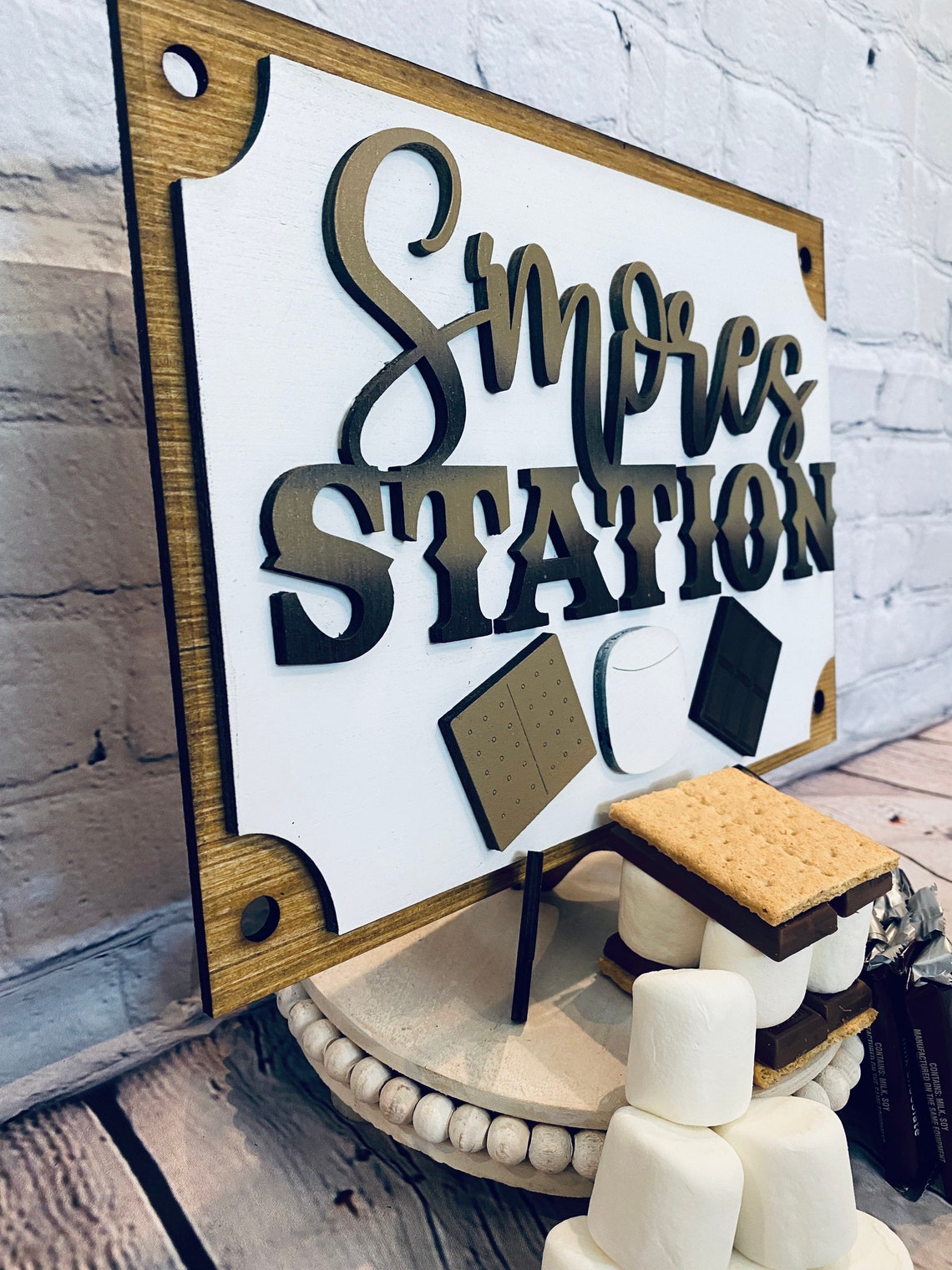 Smores Station Buffet Sign... Perfect for Your Summer - Etsy