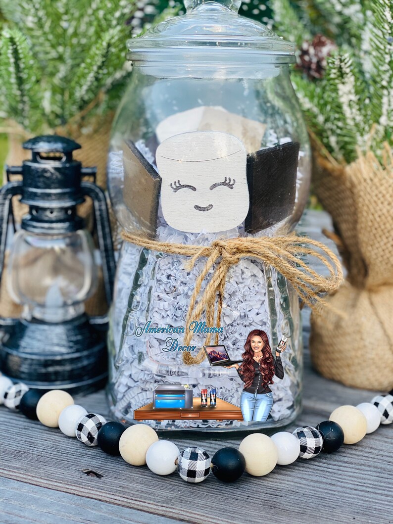 Smores Gumball Machine Filler Wooden Smore Cutouts Tiered | Etsy