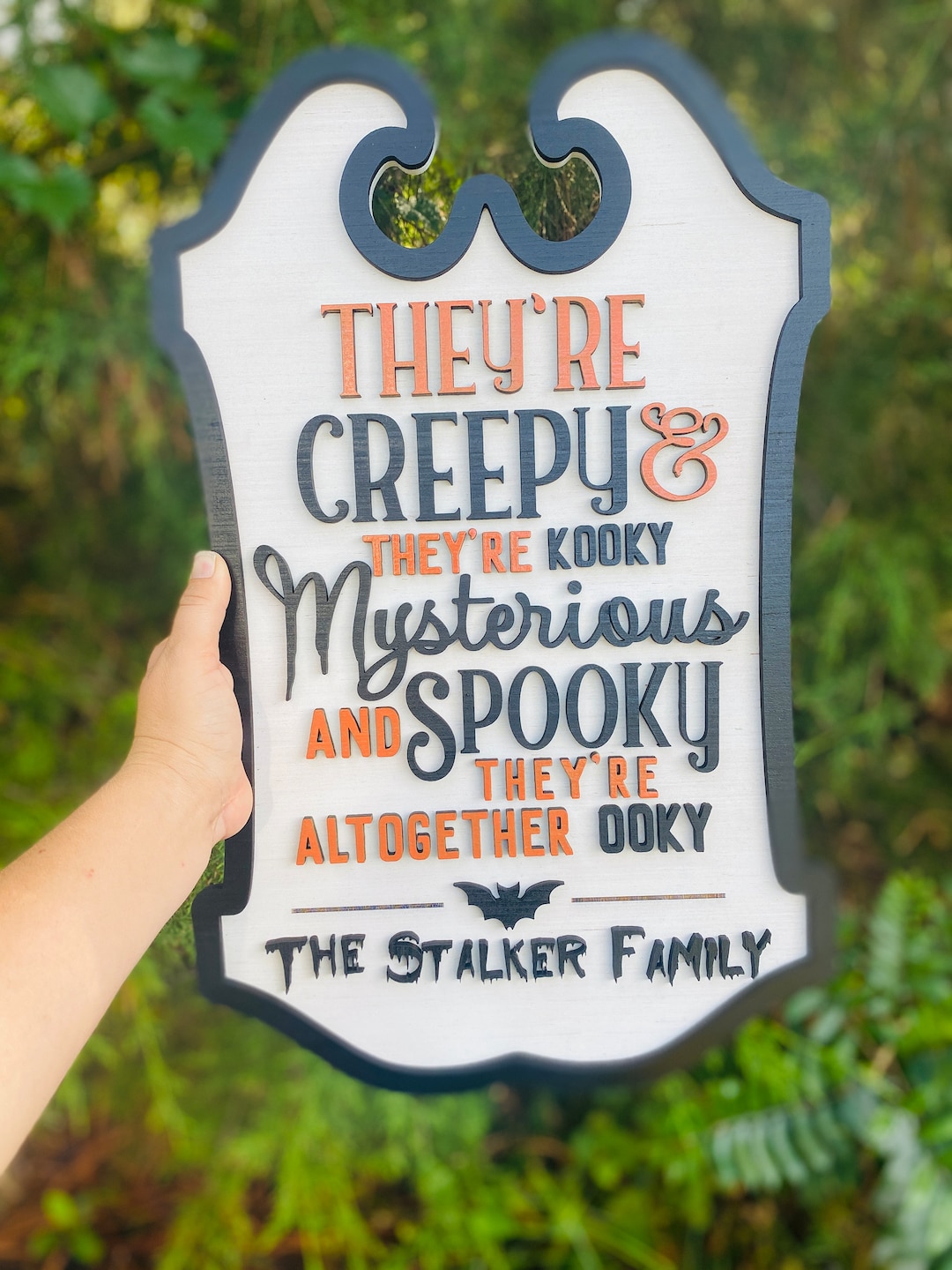 Personalized Gifts - Personalized Halloween Sign - Altogether Ooky ...