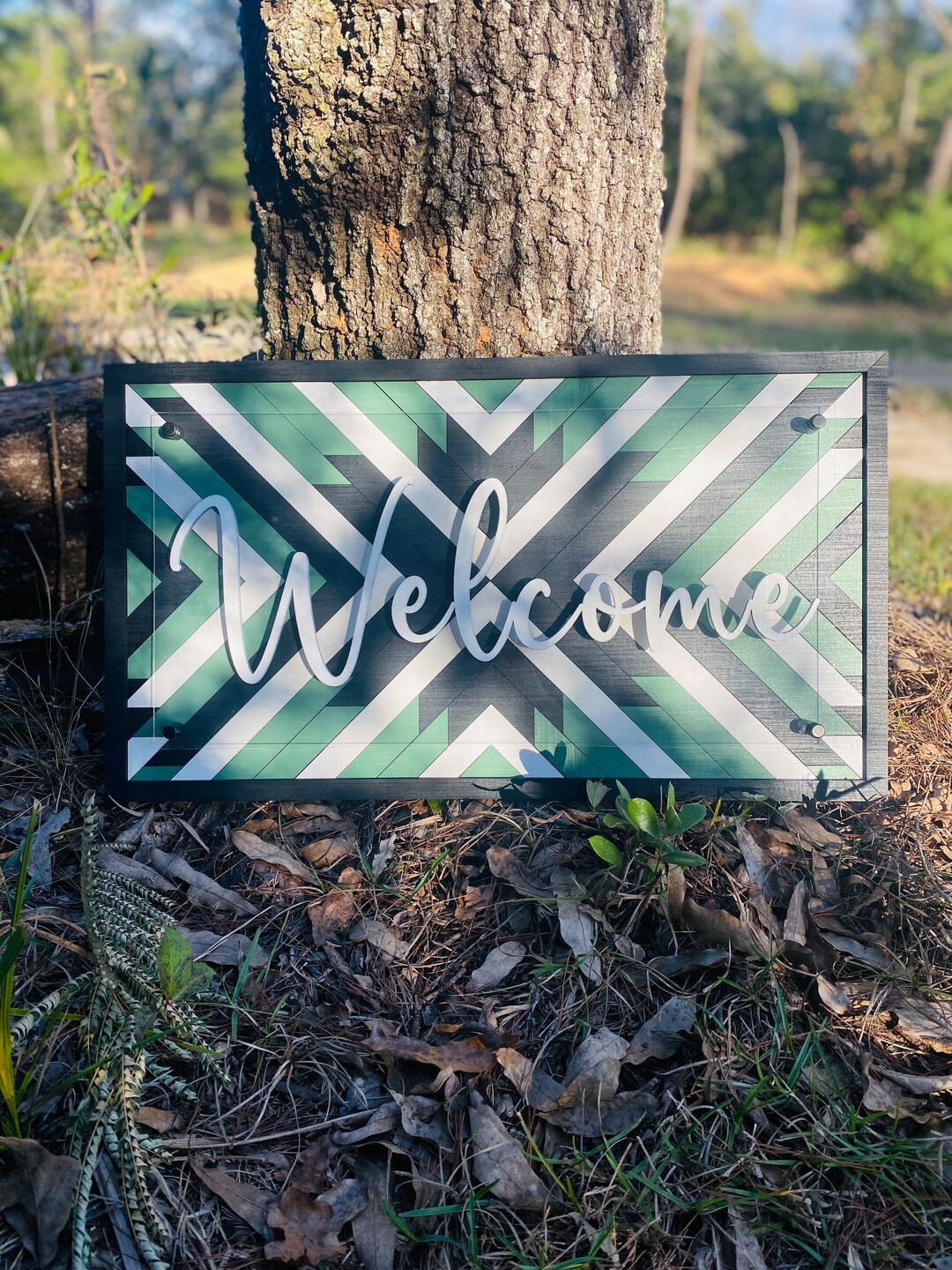 Welcome Sign, Barn Quilt, 3d Sign, Wall Decor, Home Decor, Welcome Home ...