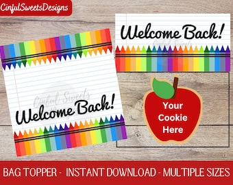 One Smart Cookie Back to School Cookie Topper / Teacher Appreciation ...