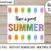 Have a Sweet Summer Cookie Cookie Bag Tag / Happy Hello Summer ...