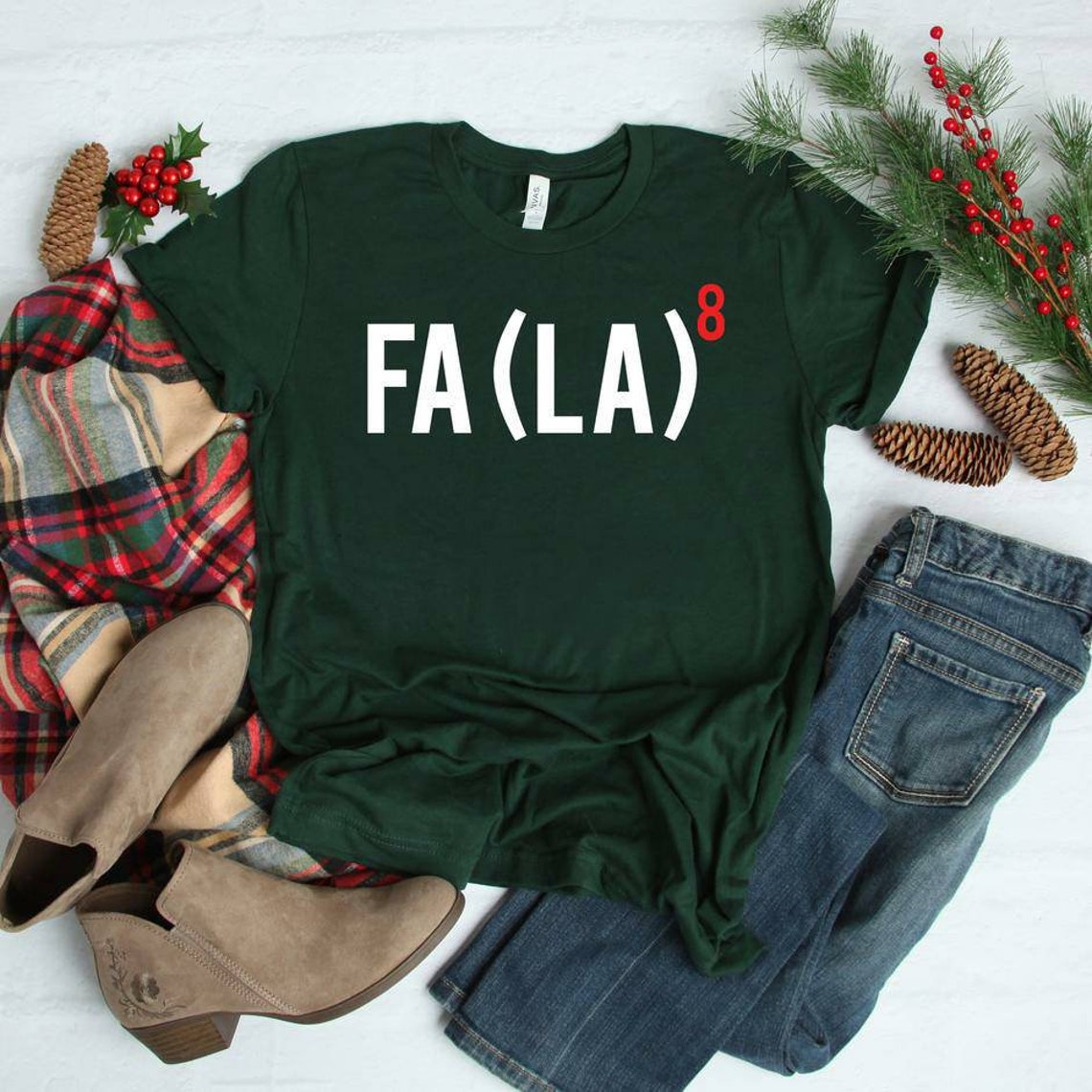 Fa La To The 8th Power Christmas Teacher Math Shirt Math Etsy fa-la-to-the-8th-power-christmas-teacher-math-shirt-math-etsy