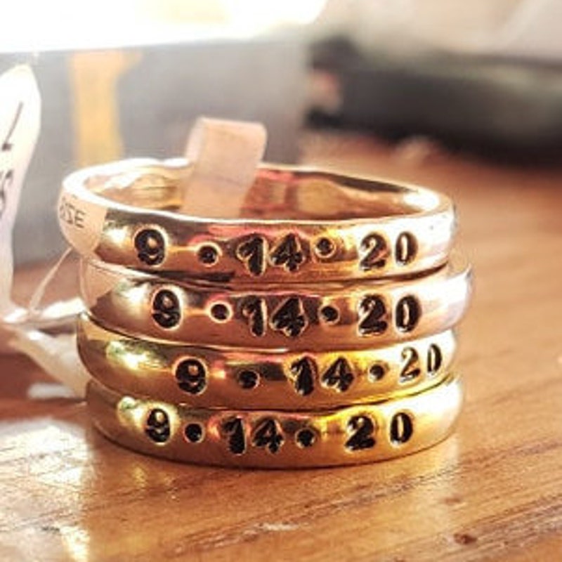 Date Ring - Etsy