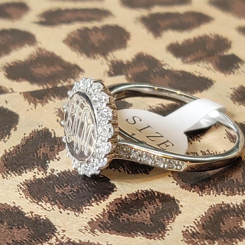 Monogram Ring - Etsy