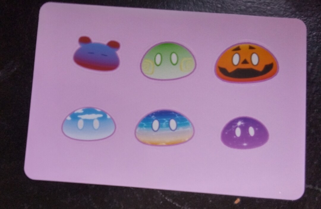 Slime Stickers - Etsy