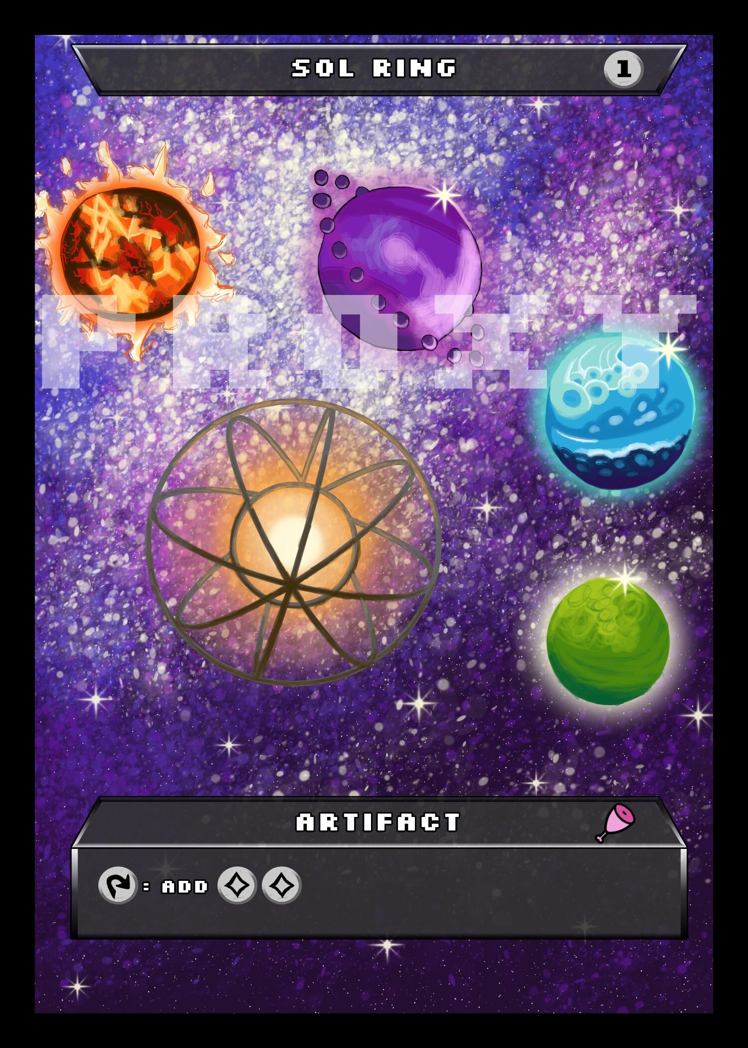 Sol Ring Proxy - Etsy