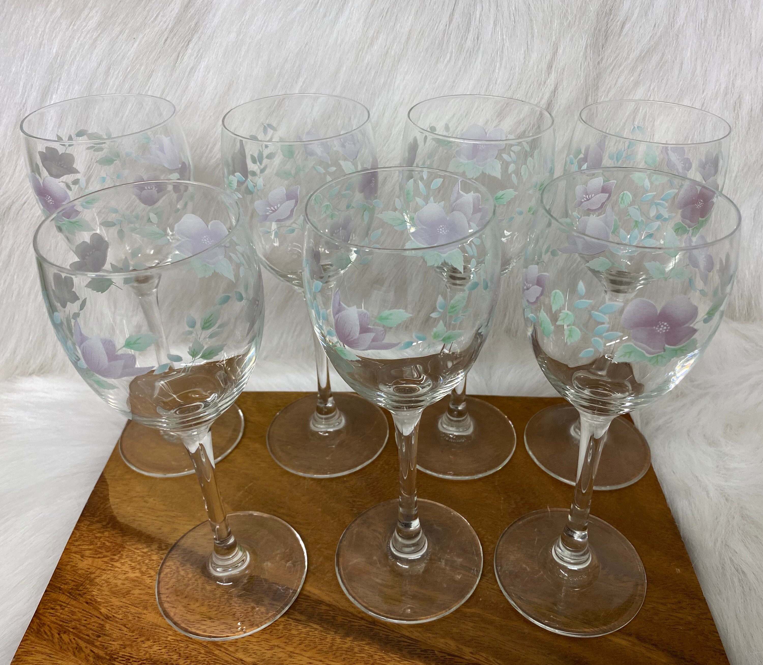 Luminarc Arcopal Florine Wine Glass Goblet Set of 6 - munimoro.gob.pe