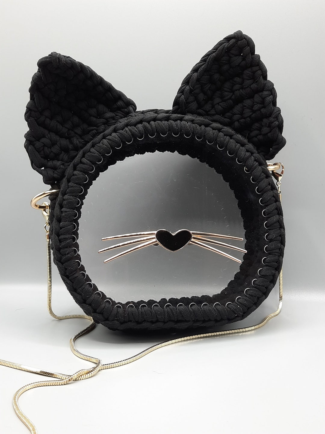 Cat's Face Bag - Etsy