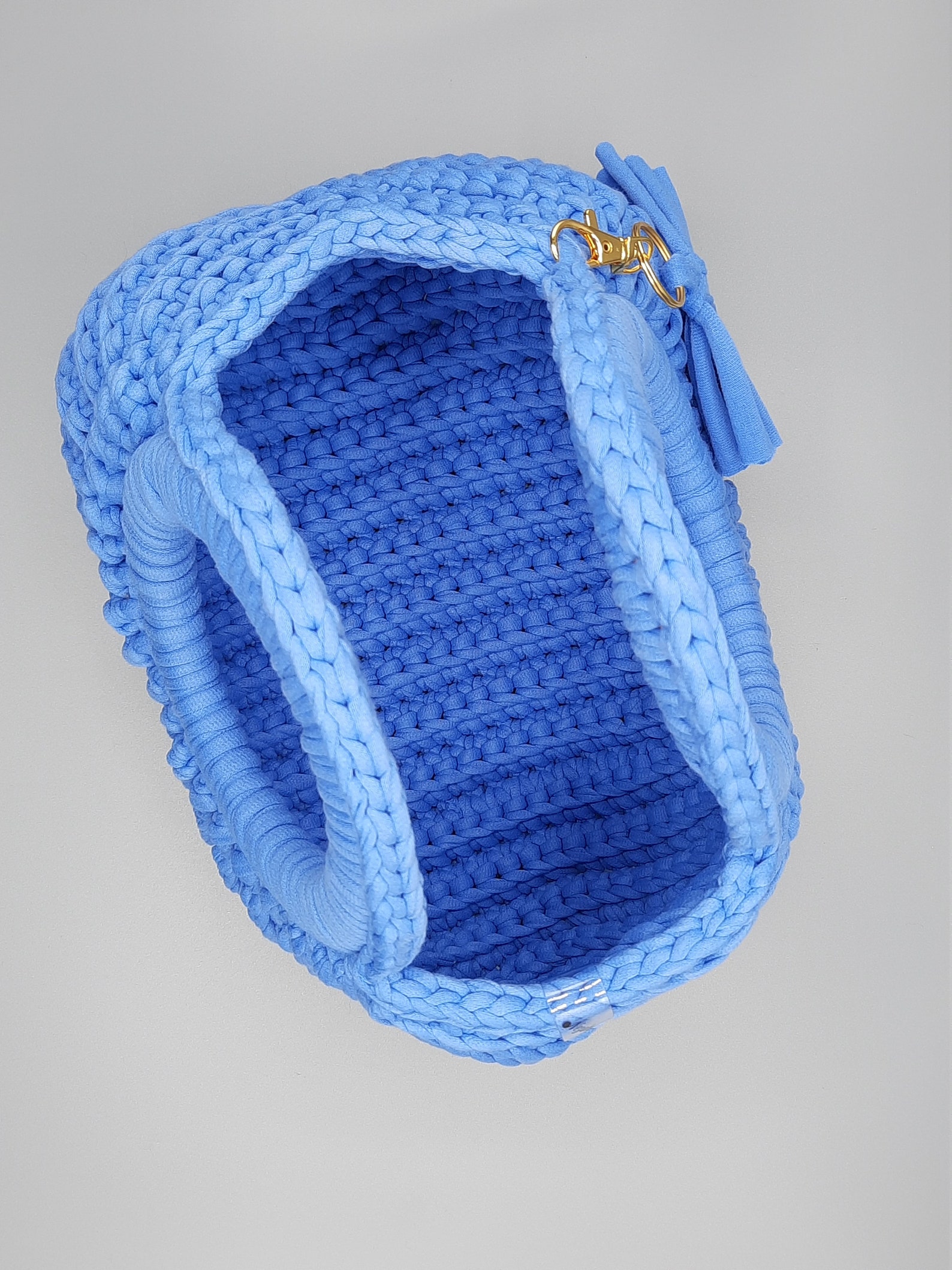 Handmade Light Blue Seashell Bag Purse - Etsy