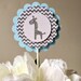 Giraffe Centerpiece Stick, Giraffe Cake Topper, Giraffe Baby Shower ...