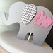 Elephant Cake Topper, Elephant Centerpiece, Elephant Birthday Party ...