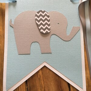 Elephant Banner, Elephant High Chair Banner, 1st Birthday, Elephant ...