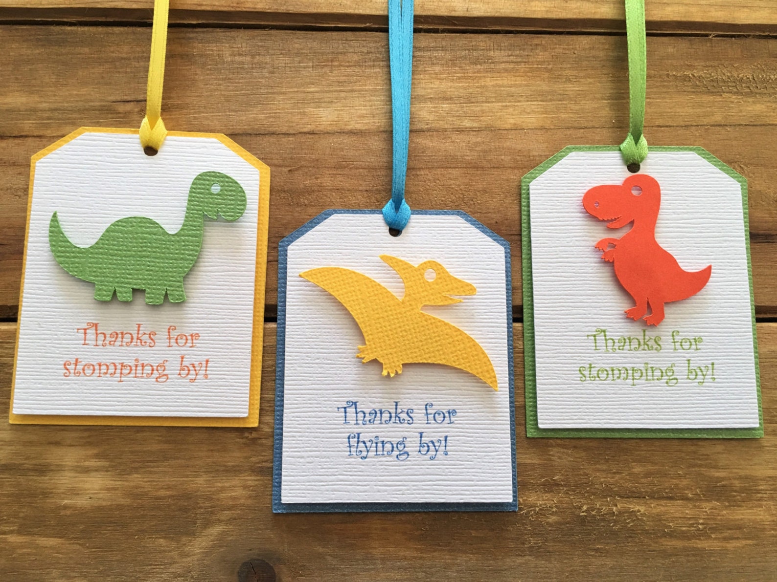 Dinosaur Tags, Dinosaur Favor Tags, Dinosaur Thank You Tag, Dinosaur ...