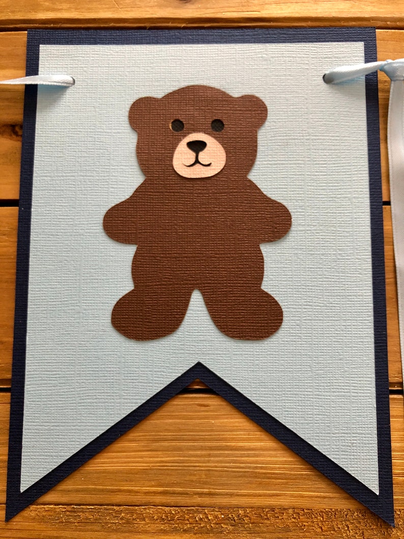Teddy Bear Banner Bear Highchair Banner 1st Birthday Bear - Etsy
