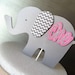 Elephant Cake Topper Elephant Centerpiece Elephant Birthday - Etsy