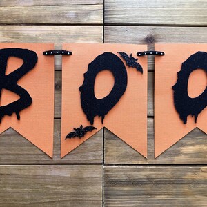 Halloween Banner, Boo Banner, Halloween Decoration, Halloween Party ...