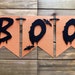 Halloween Banner, Boo Banner, Halloween Decoration, Halloween Party ...