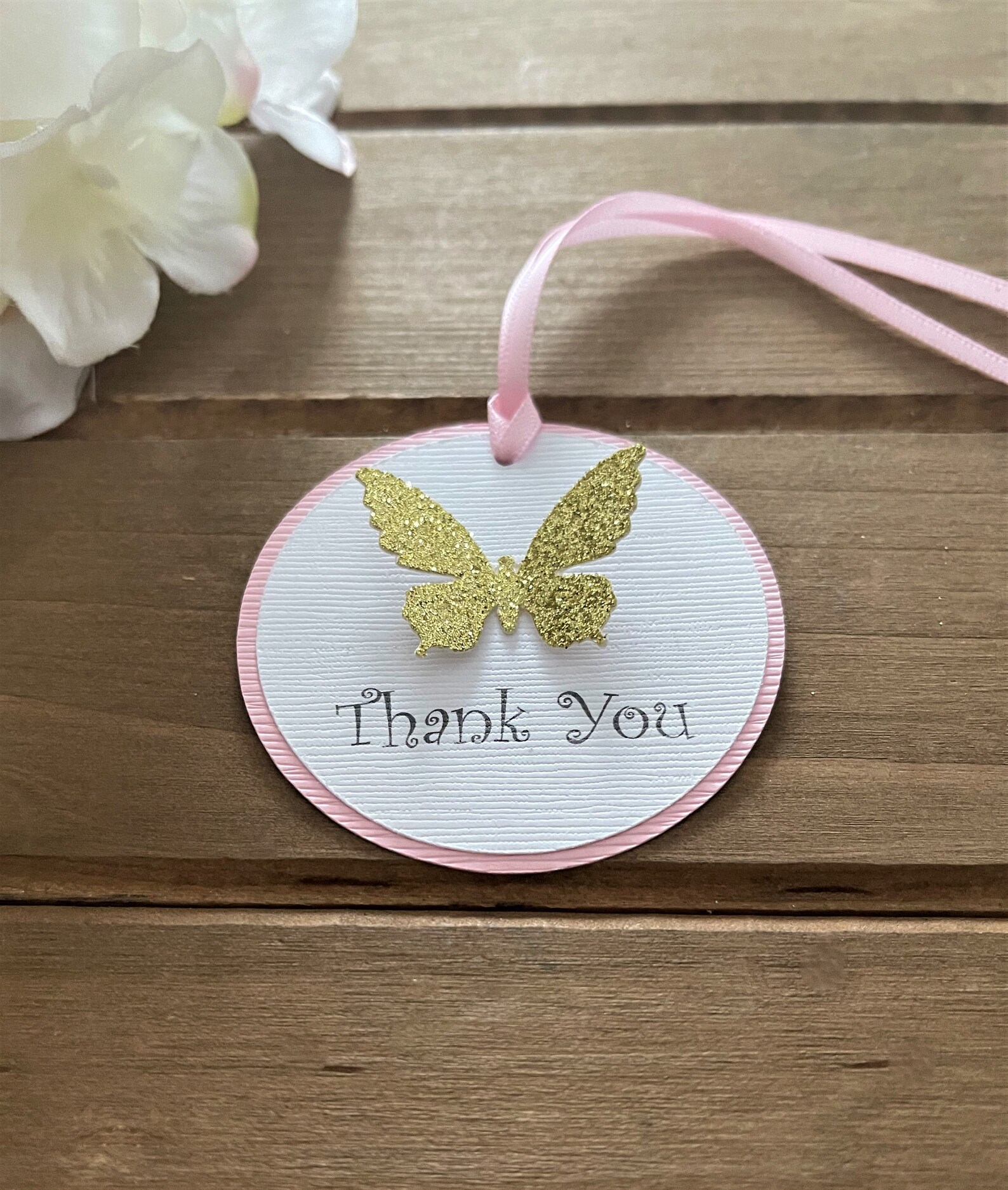 Butterfly Tag Butterfly Favor Tags Butterfly Baby Shower - Etsy