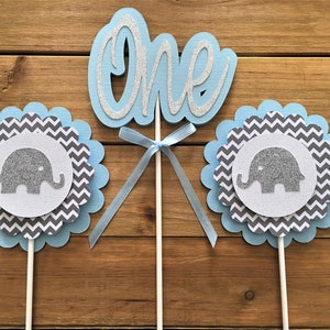 Elephant Banner, Elephant High Chair Banner, 1st Birthday, Elephant ...