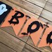 Halloween Banner, Boo Banner, Halloween Decoration, Halloween Party ...