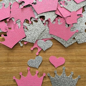 12 Princess Crown Cupcake Toppers, Crown Cake Topper, Princess Birthday ...