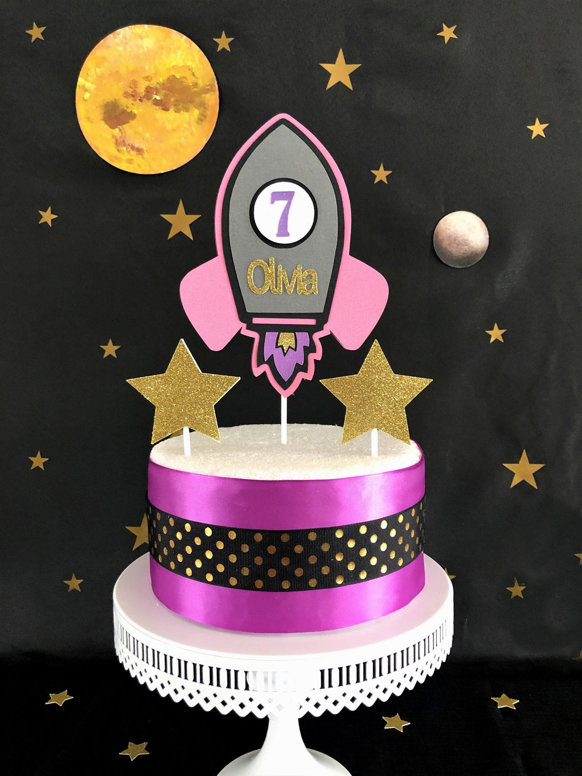 Outer Space Confetti Space Birthday Planet Confetti 1st - Etsy
