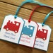 12 Train Tags, Train Favor Tags, Train Thank You Tag, Train Baby Shower ...
