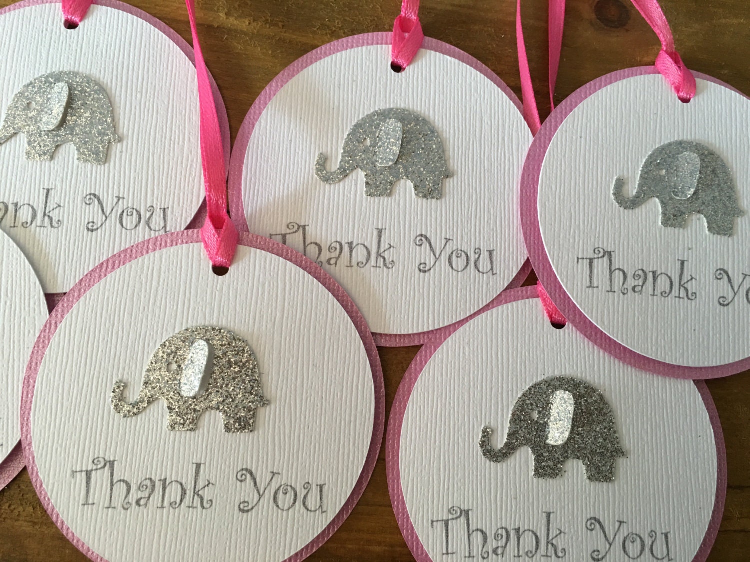 Elephant Tags Elephant Favor Tags Elephant Baby Shower | Etsy