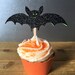 12 Halloween Cupcake Toppers, Halloween Food Picks, Halloween Cake ...