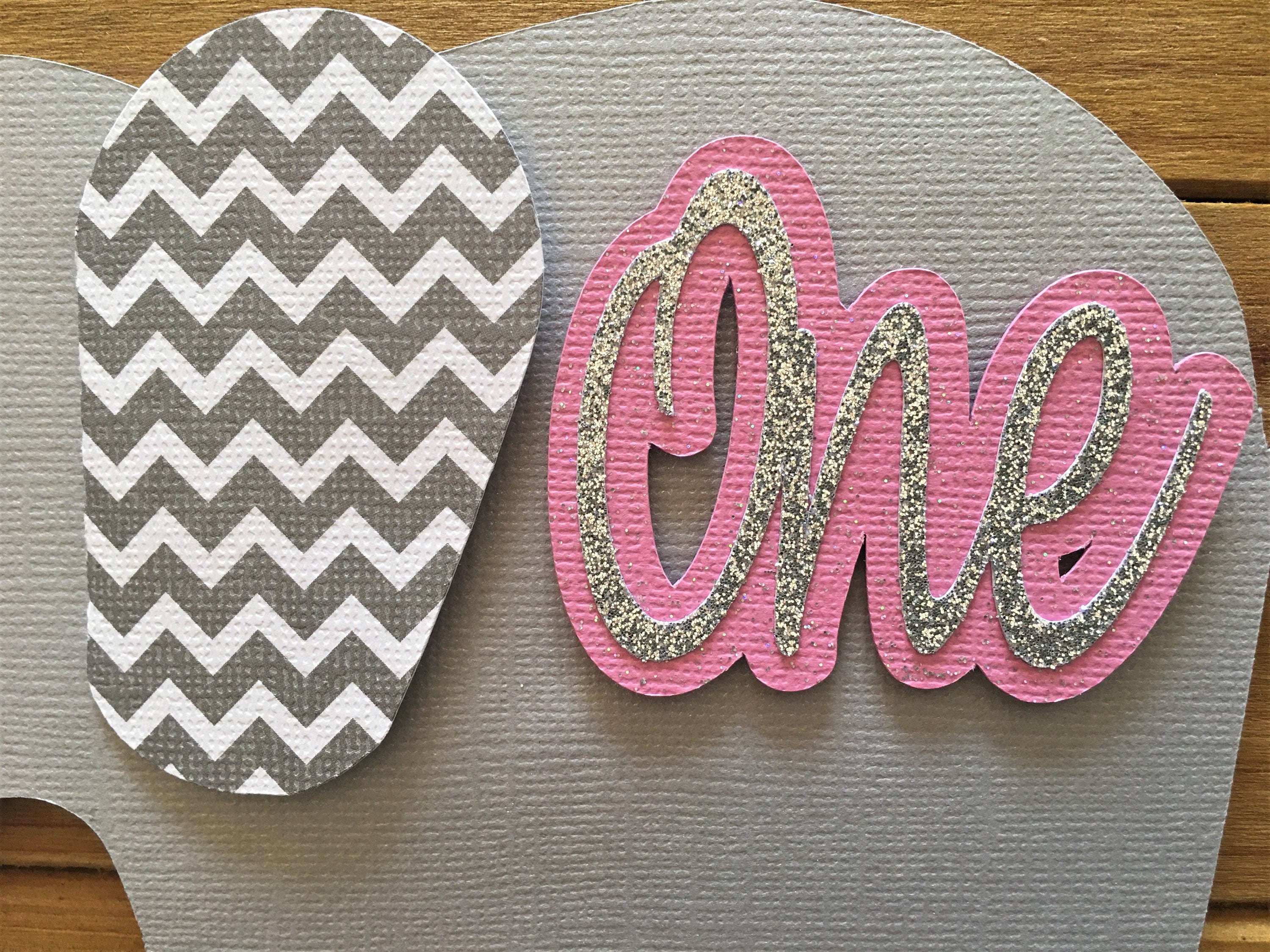 Elephant Cake Topper Elephant Centerpiece Elephant Birthday - Etsy