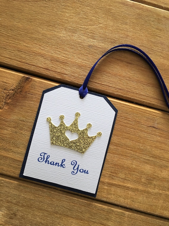 Little Prince Printable Tags Prince Thank You Tags Prince First ...