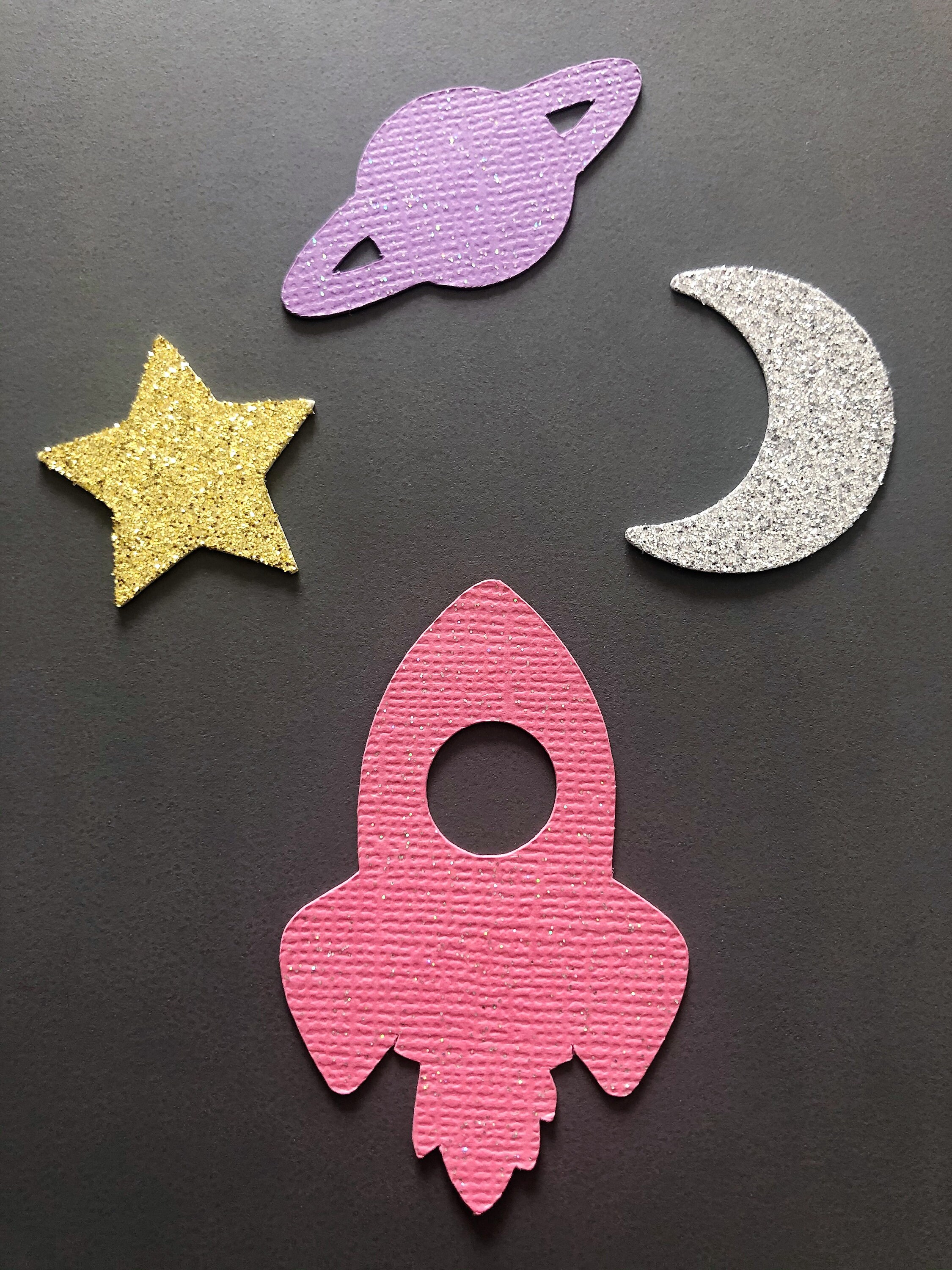 Outer Space Confetti Space Birthday Planet Confetti 1st - Etsy