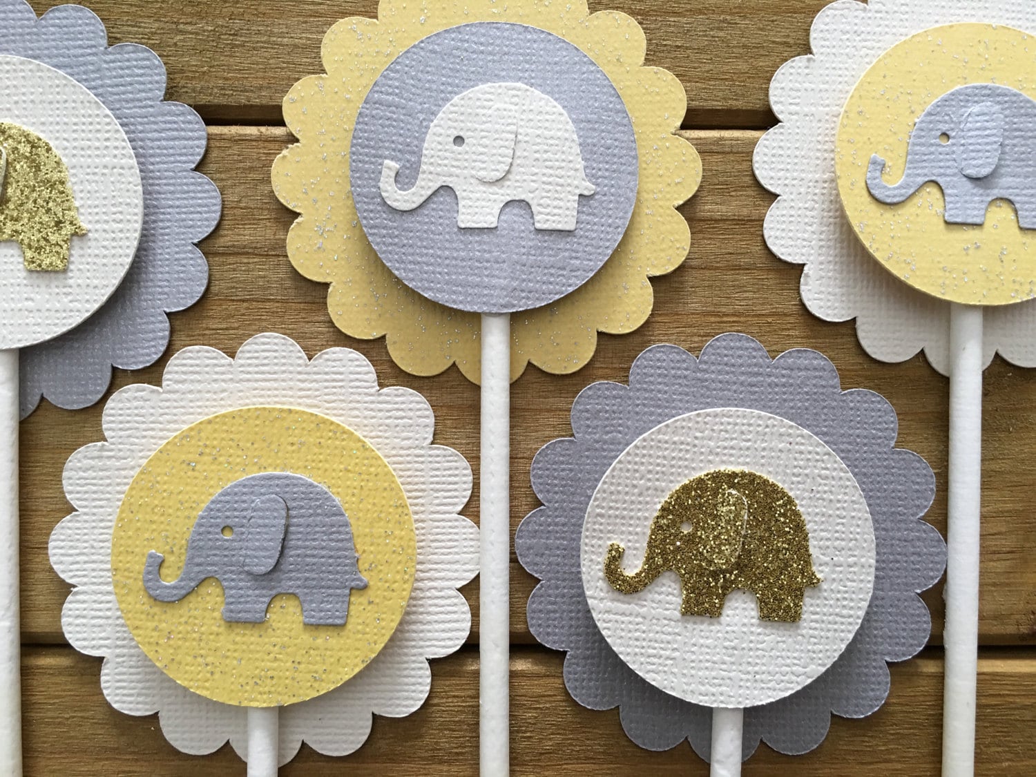 12 Elephant Tags Elephant Favor Tag Elephant Baby Shower | Etsy
