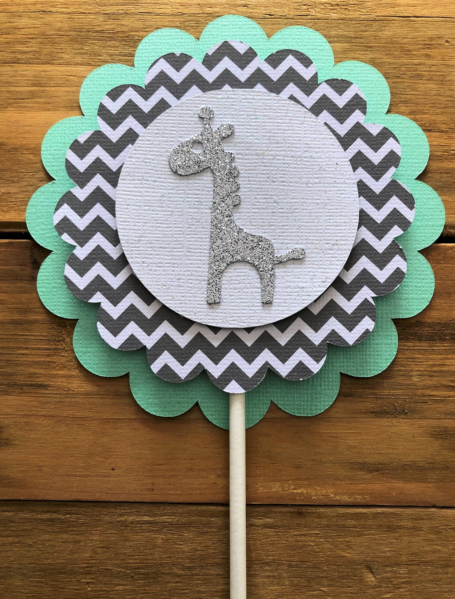 Giraffe Centerpiece Stick, Giraffe Cake Topper, Giraffe Baby Shower ...