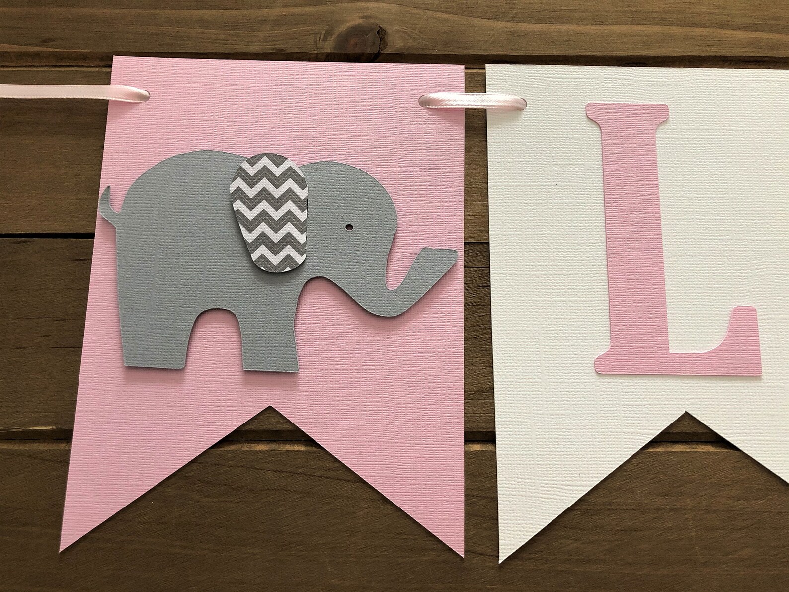 Elephant Banner Elephant Baby Shower Elephant Birthday | Etsy