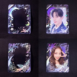 Decorated Toploader Custom Toploader Kpop Photocard Holder - Etsy