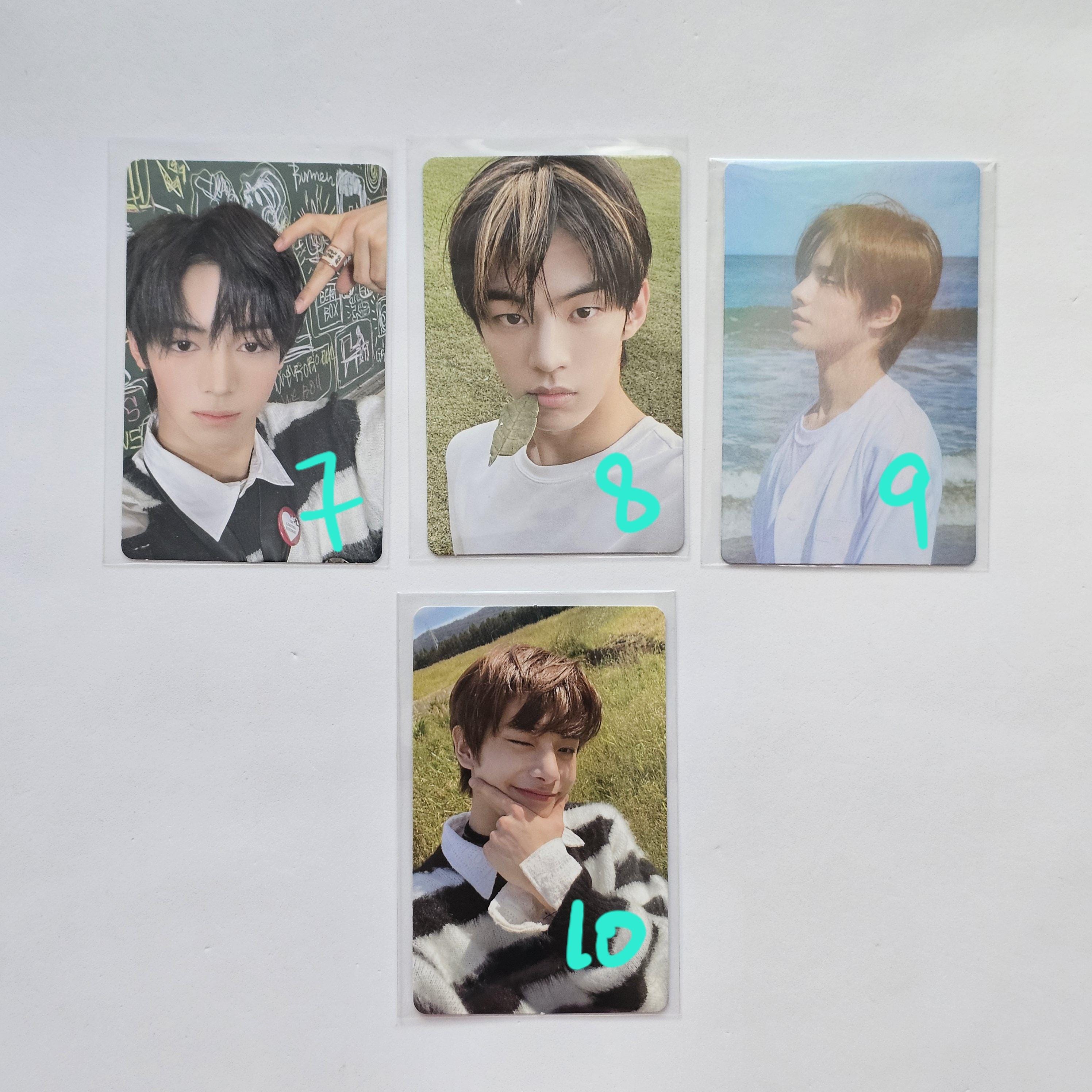 Aespa TXT Enhypen TWS Red Velvet Official Photocards – Taehyun, Beomgyu ...