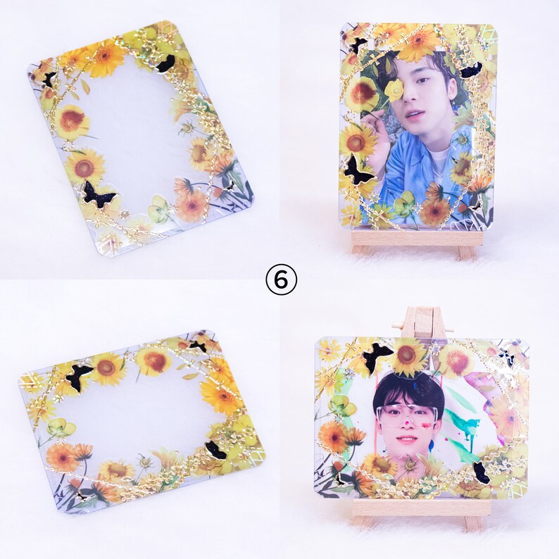 Decorated Toploader Custom Toploader Kpop Photocard Holder - Etsy