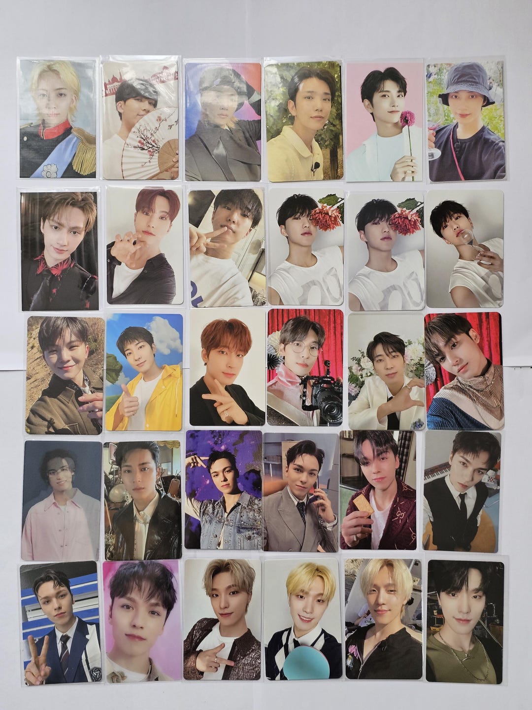 Seventeen Official Photocards : Scoups Jeonghan Joshua Wonwoo Mingyu ...