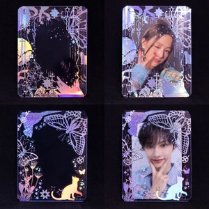 Decorated Toploader Custom Toploader Kpop Photocard Holder - Etsy