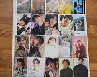 SEVENTEEN Photocard Bia Pack, Kpop Selfie Photocards, S.coups Jeonghan ...
