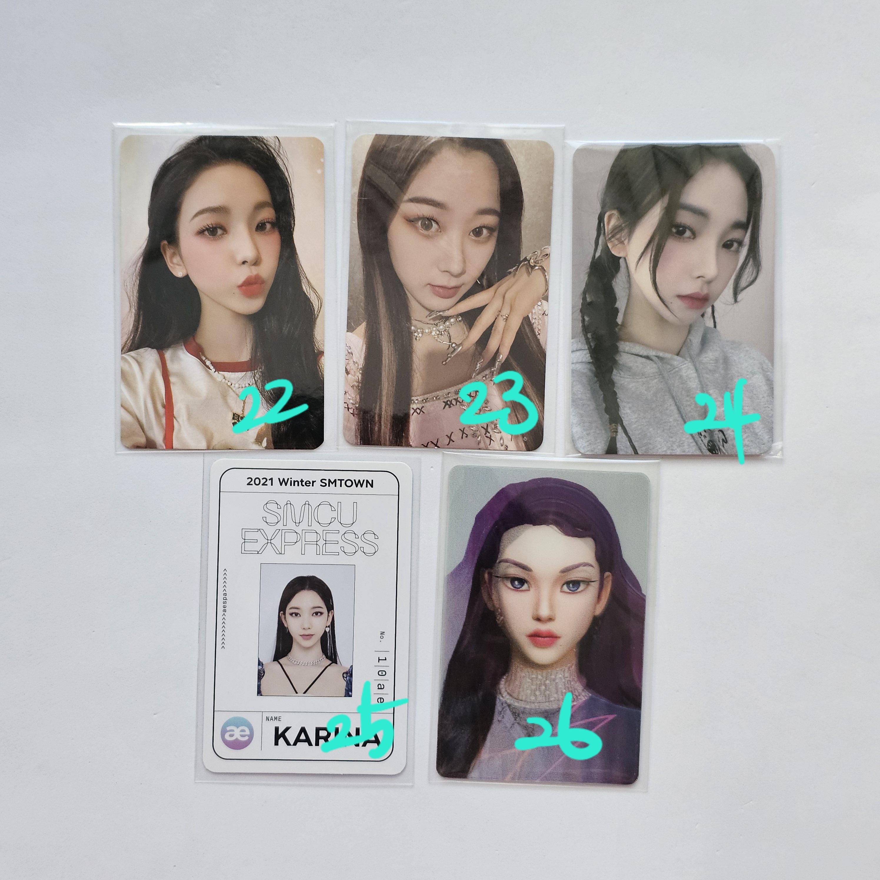 Aespa TXT Enhypen TWS Red Velvet Official Photocards – Taehyun, Beomgyu ...