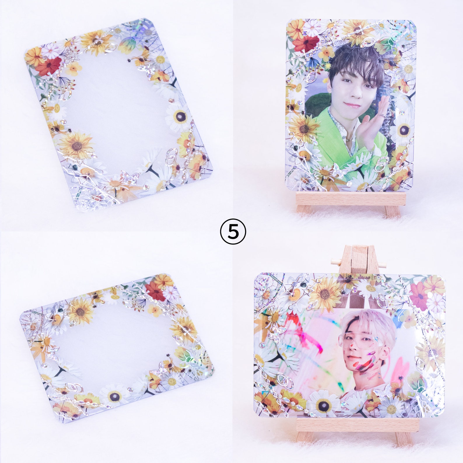 Decorated Toploader Custom Toploader Kpop Photocard Holder - Etsy