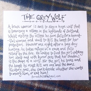 The Grey Wolf - Etsy