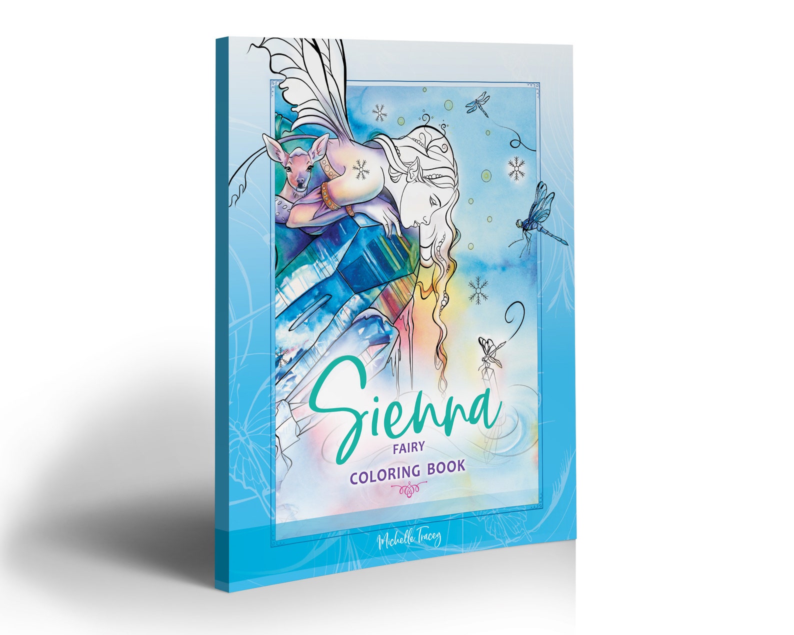 Sienna Fairy Coloring Book Fairy Coloring Book for Adults - Etsy Australia